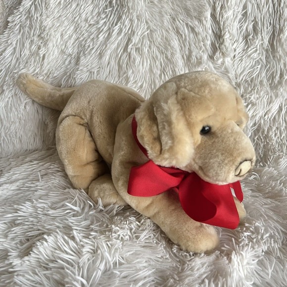 Toys | Animal Alley Yellow Labrador Retriever Dog Plush Lab Toys R Us ...